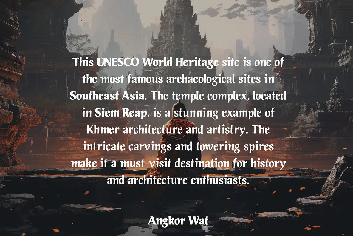 Angkor Dynasty Font - FontPath