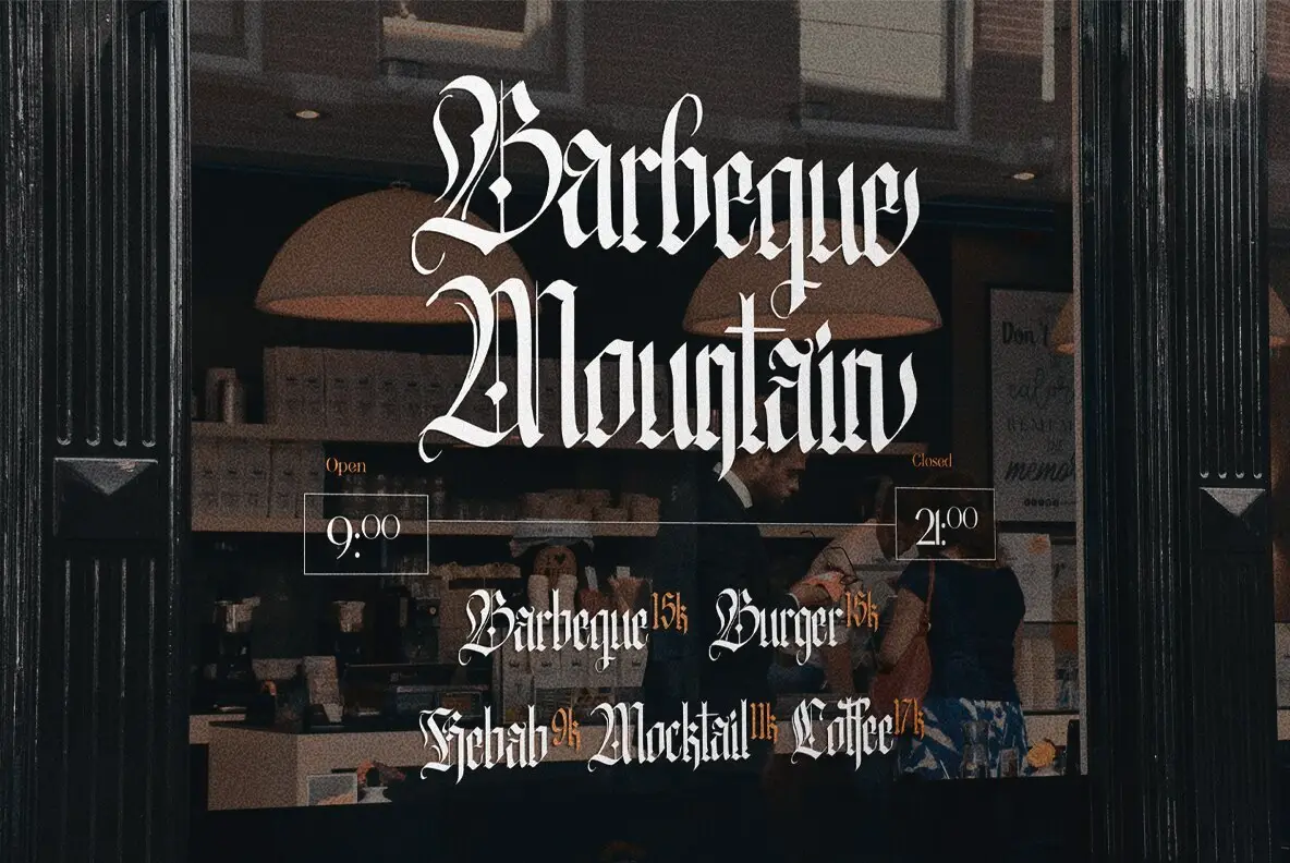 The Godfather Letter Font - YouWorkForThem