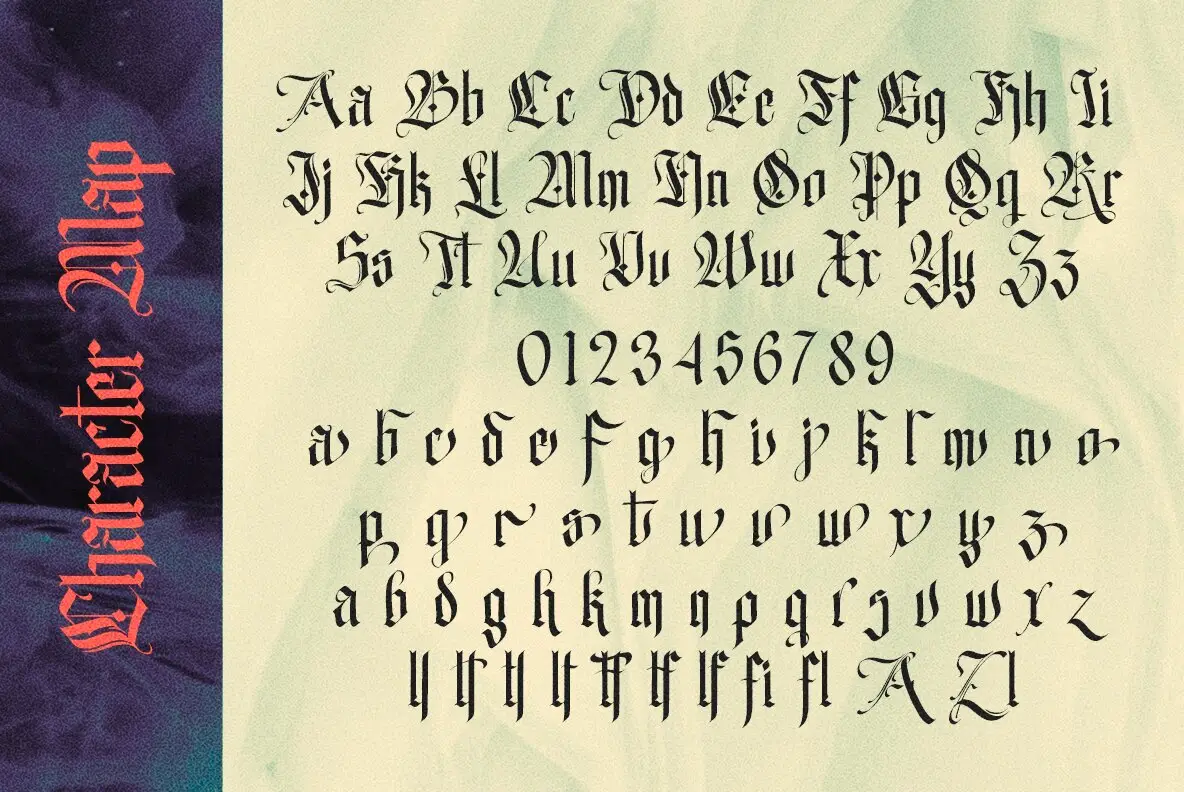 The Godfather Letter Font - FontPath