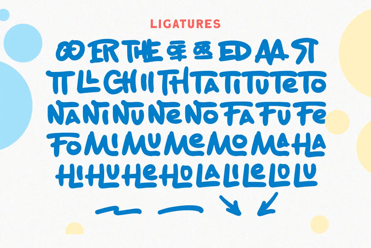 Scribble Wonders Font - YouWorkForThem