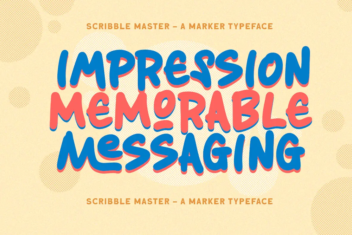 Scribble Wonders Font - YouWorkForThem