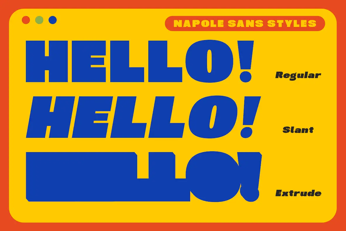 Napole Font - YouWorkForThem