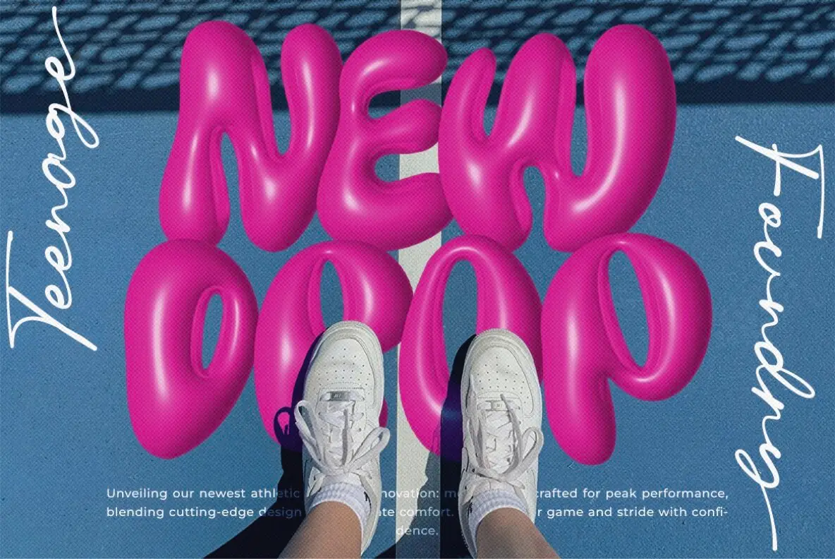 Teenage Yellow Star Font - YouWorkForThem