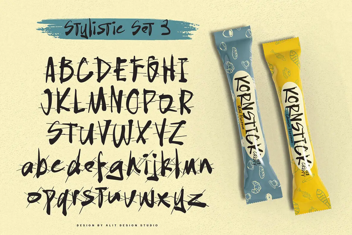 Boiled Korn Font - YouWorkForThem