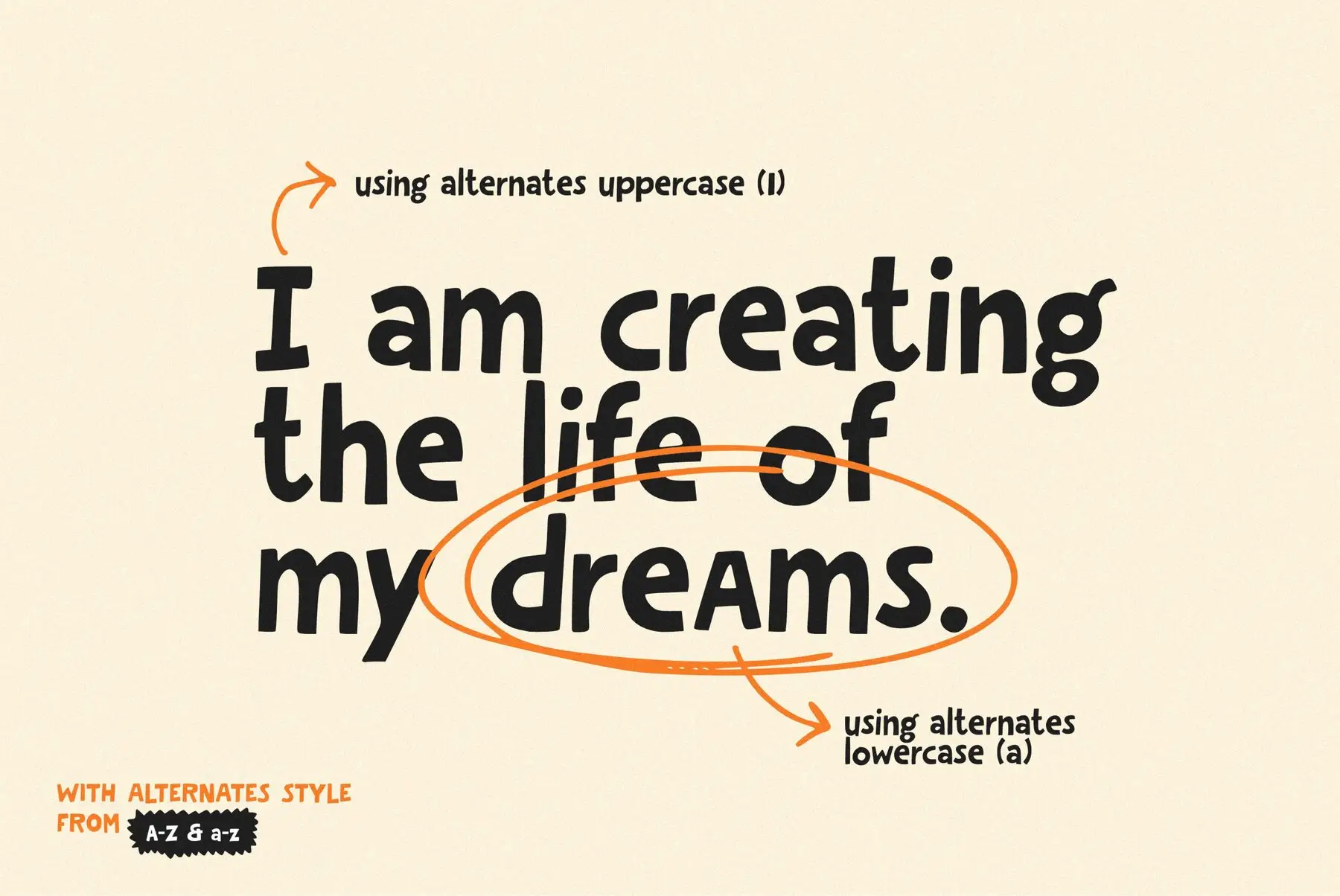 HF Bigcuat Font - YouWorkForThem