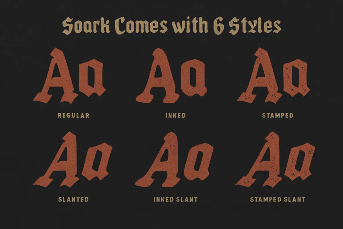 Soark Font - YouWorkForThem