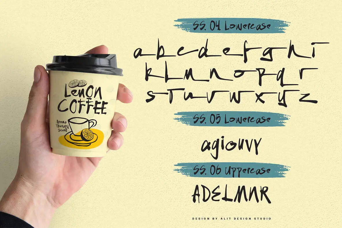 Potato Larva Font - FontPath