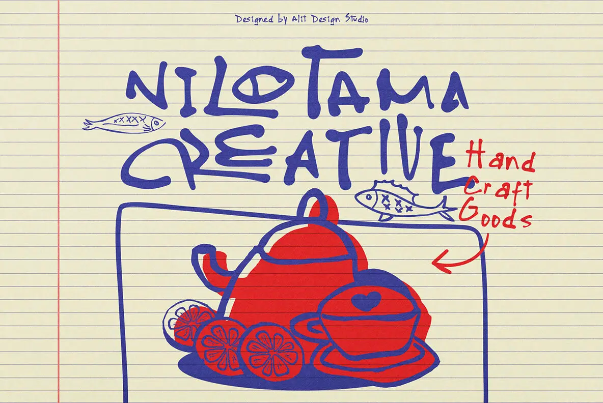 Potato Larva Font - YouWorkForThem