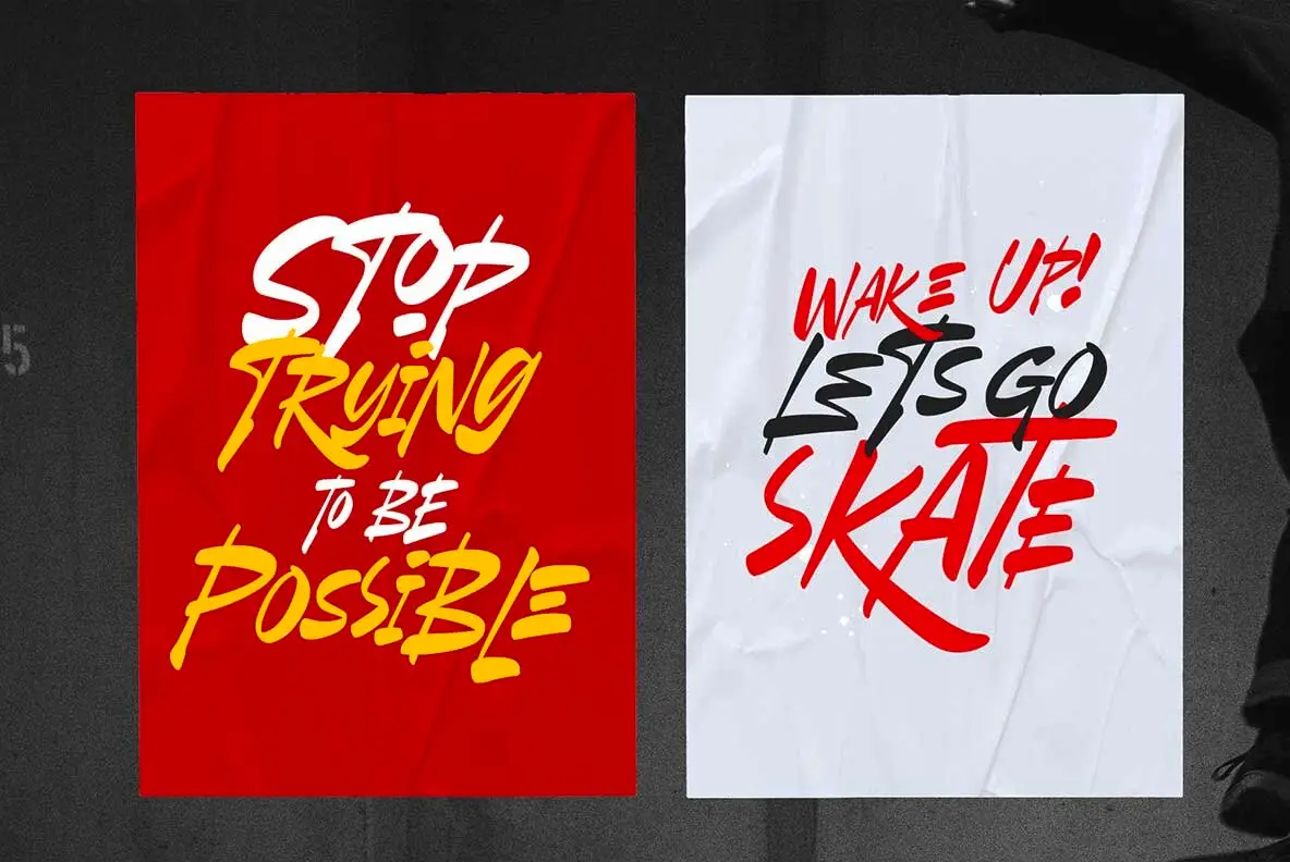 Gangsta Destroyer Font - YouWorkForThem