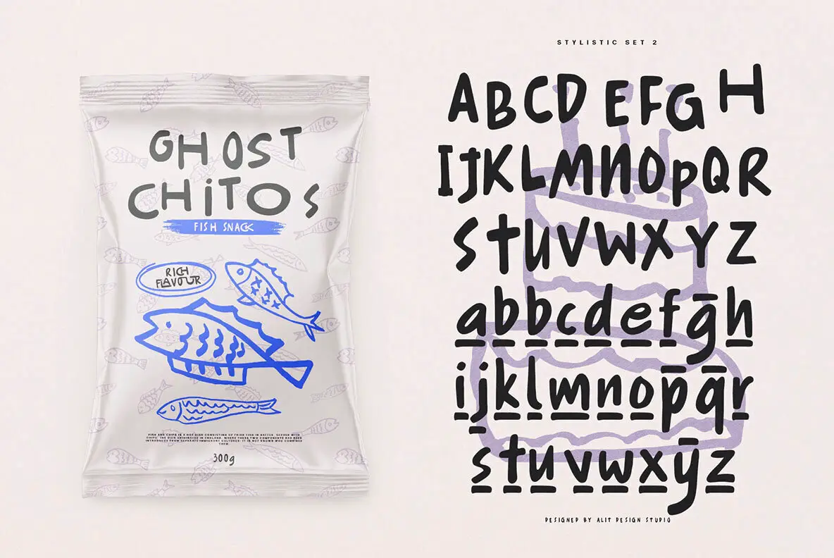 Coconut Shampoo Font - YouWorkForThem