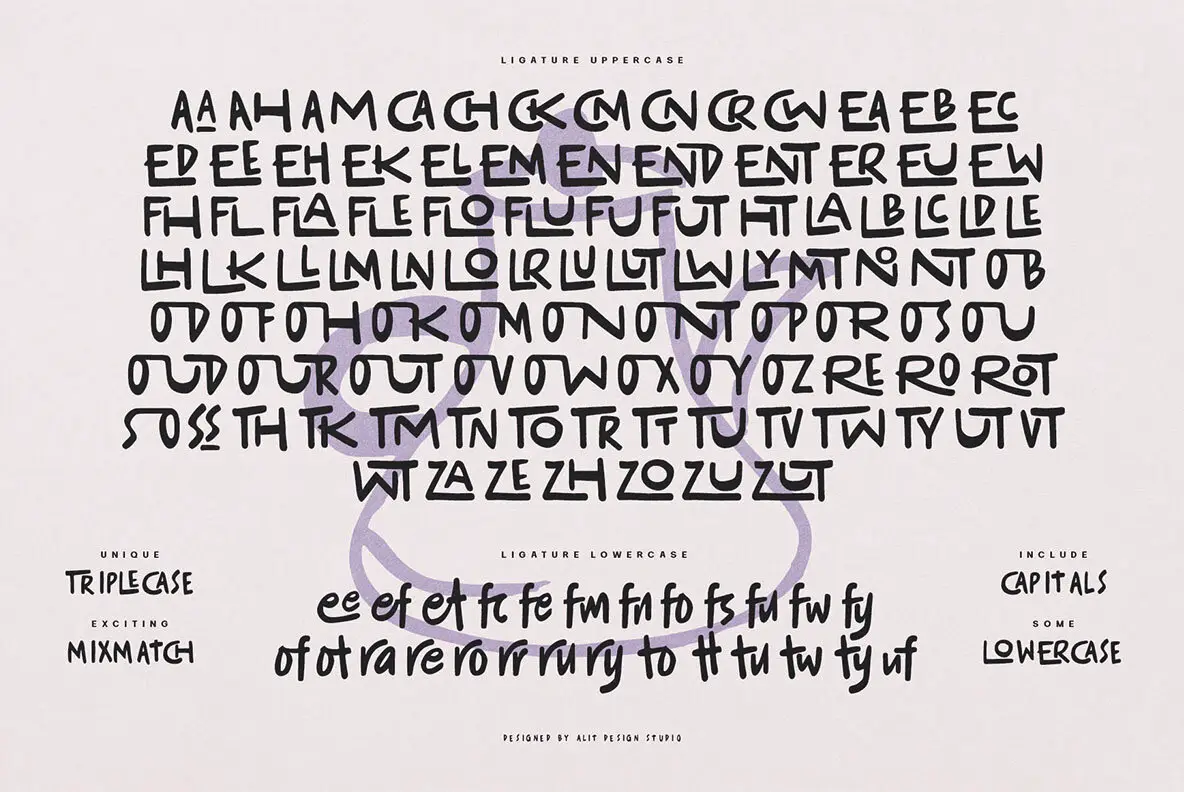 Coconut Shampoo Font - YouWorkForThem