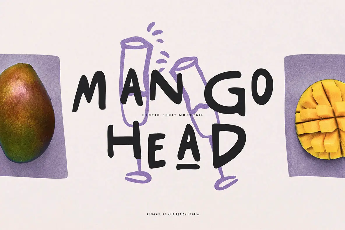 Coconut Shampoo Font - YouWorkForThem