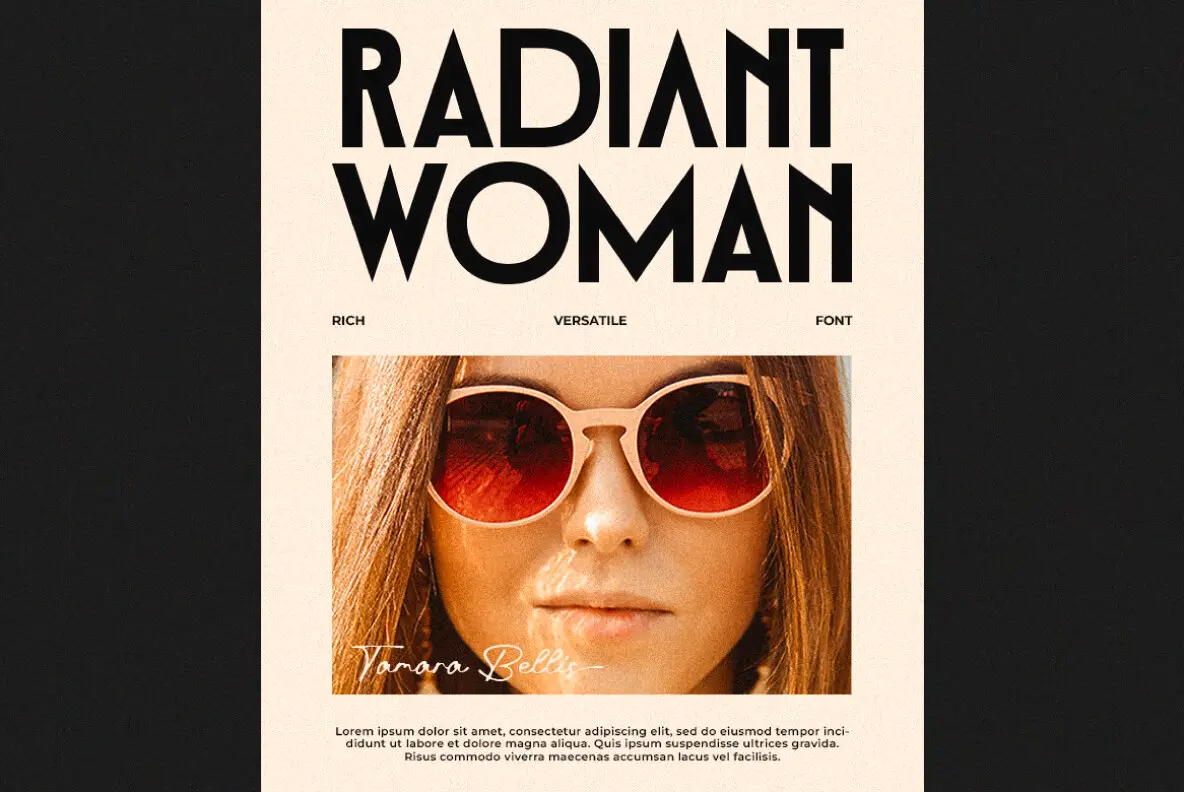 Rich Versatile Font - YouWorkForThem