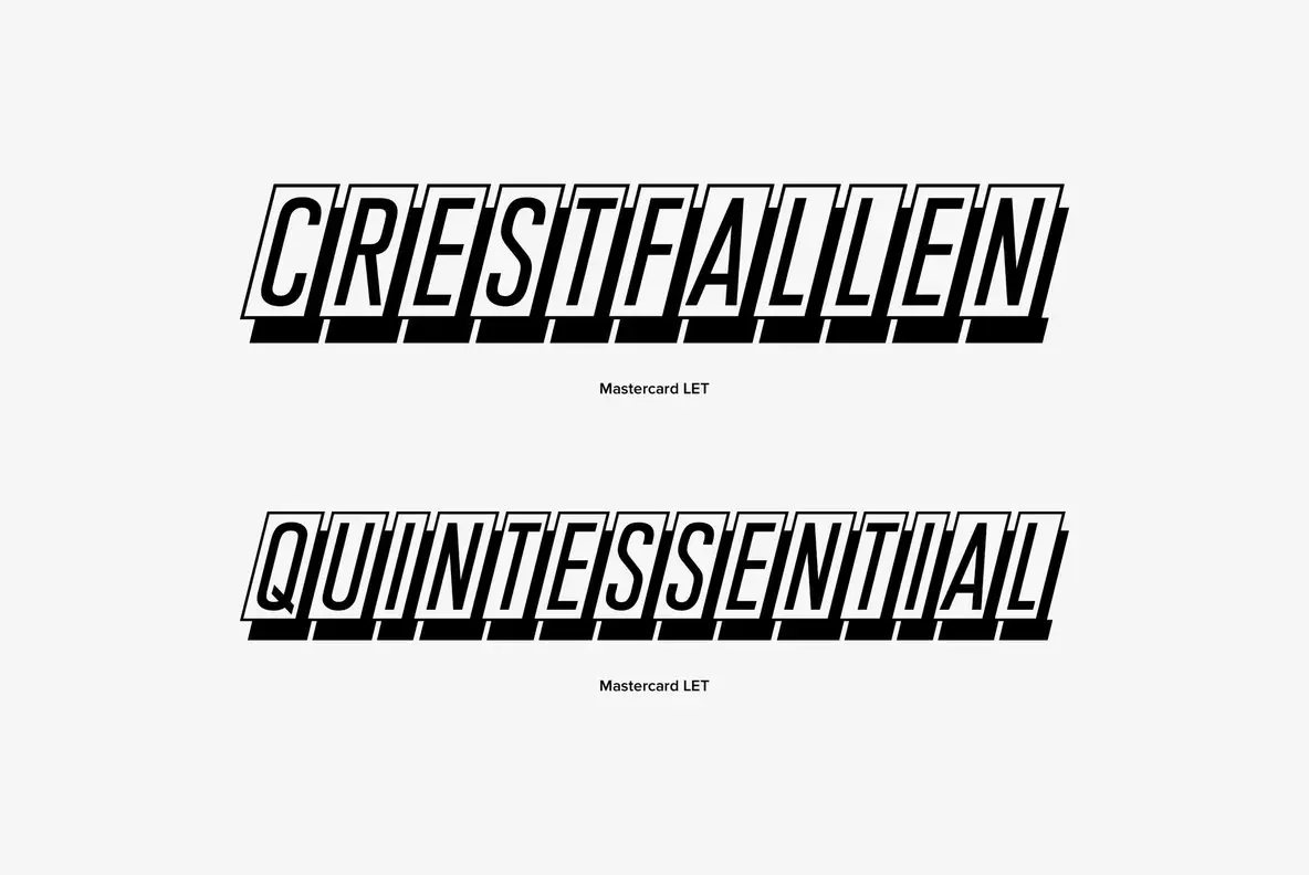 Mastercard Font - FontPath