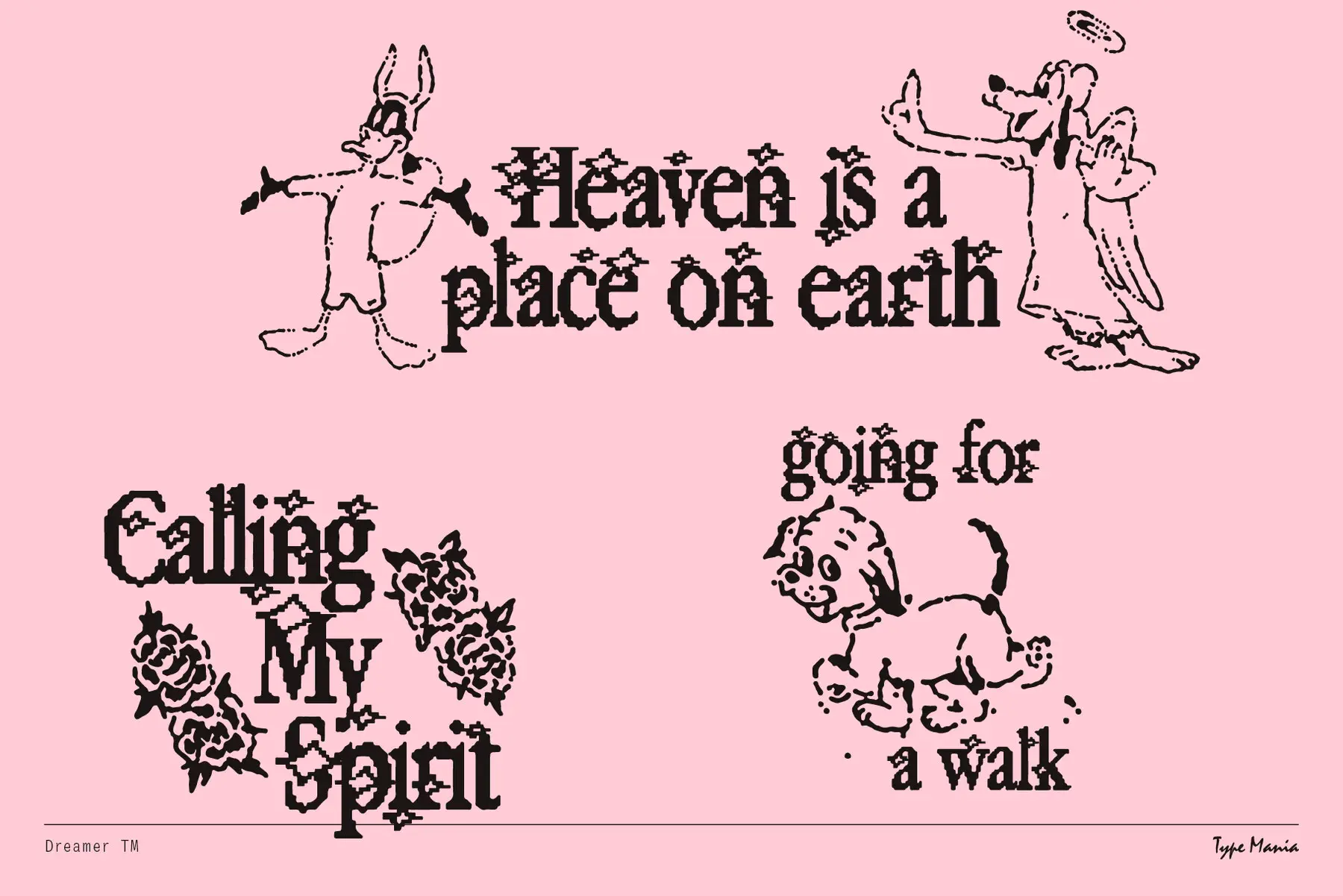 Dreamer TM Font - FontPath