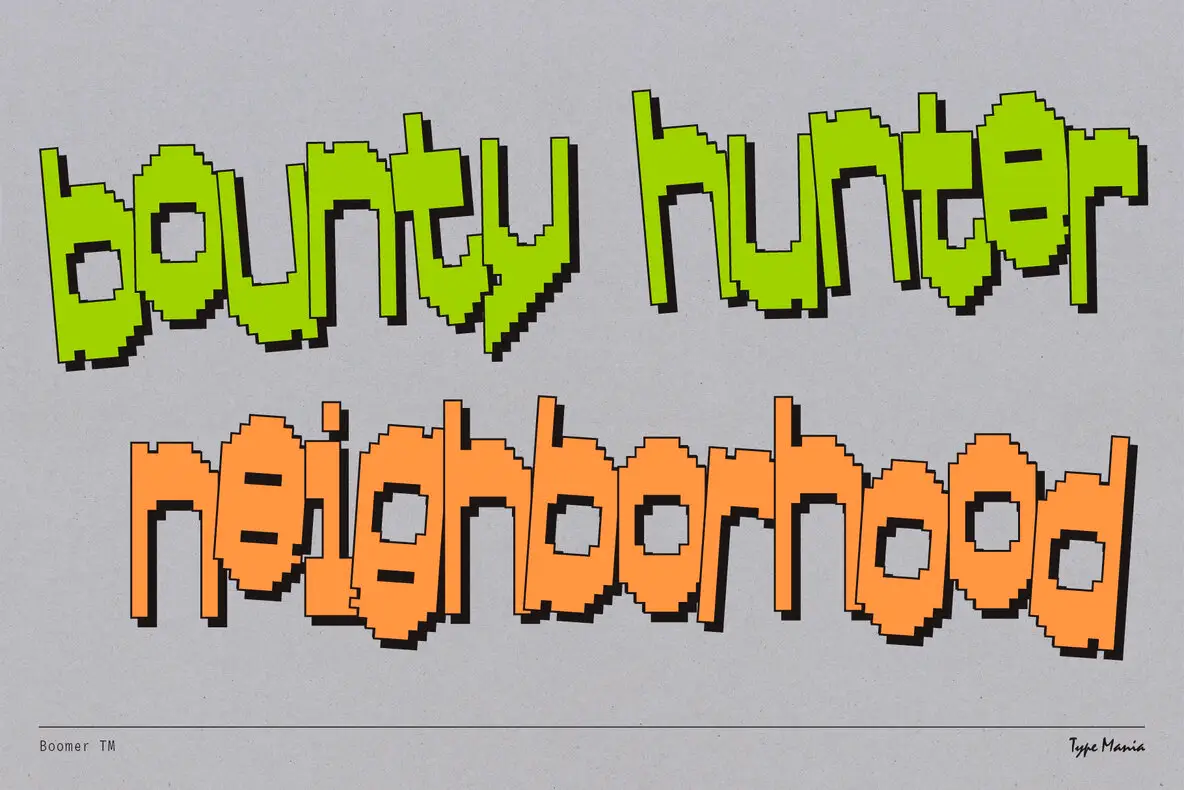 Boomer TM Font - FontPath
