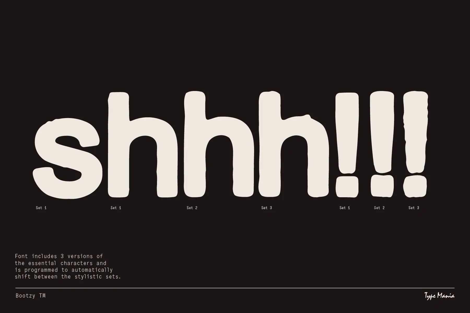 Bootzy TM Font - FontPath