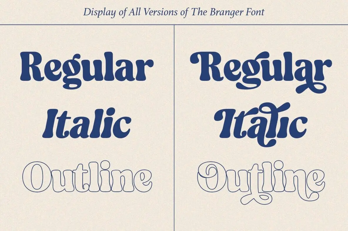 Branger Font - YouWorkForThem