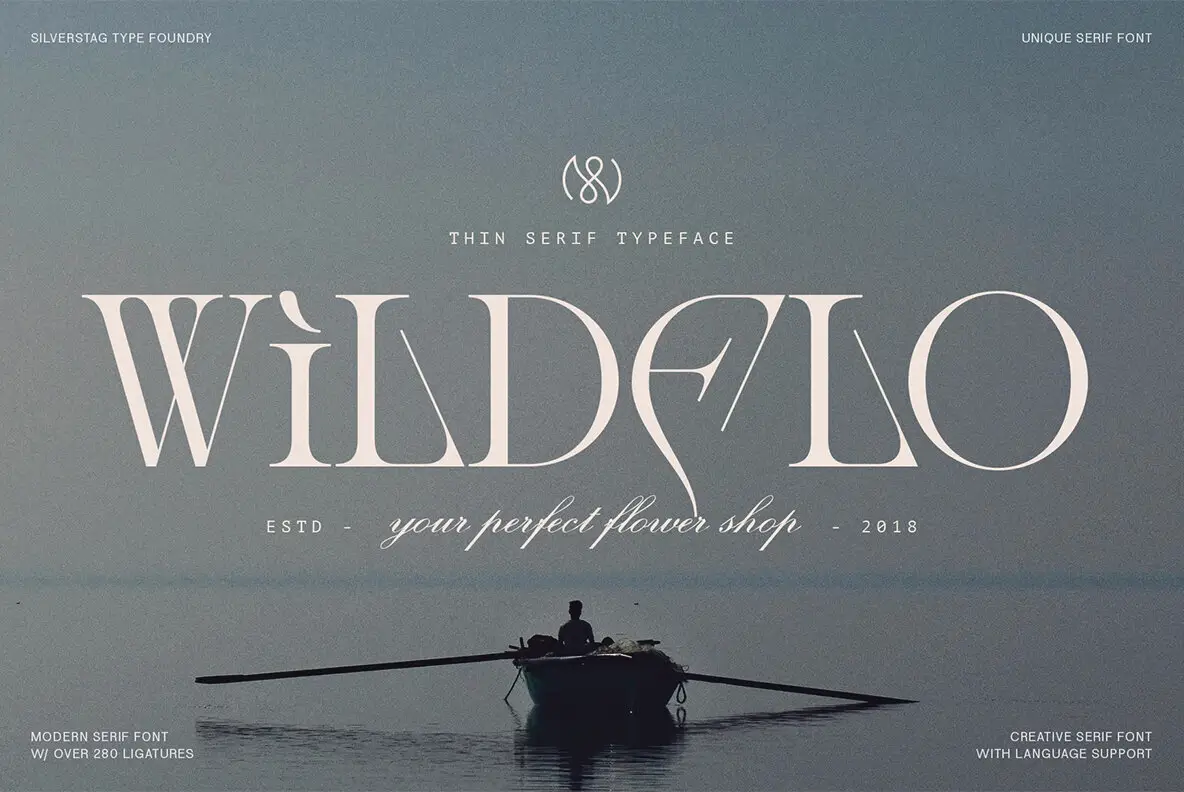 Amelie Fierce Font - YouWorkForThem