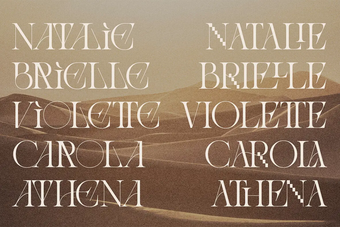 Amelie Fierce Font - YouWorkForThem