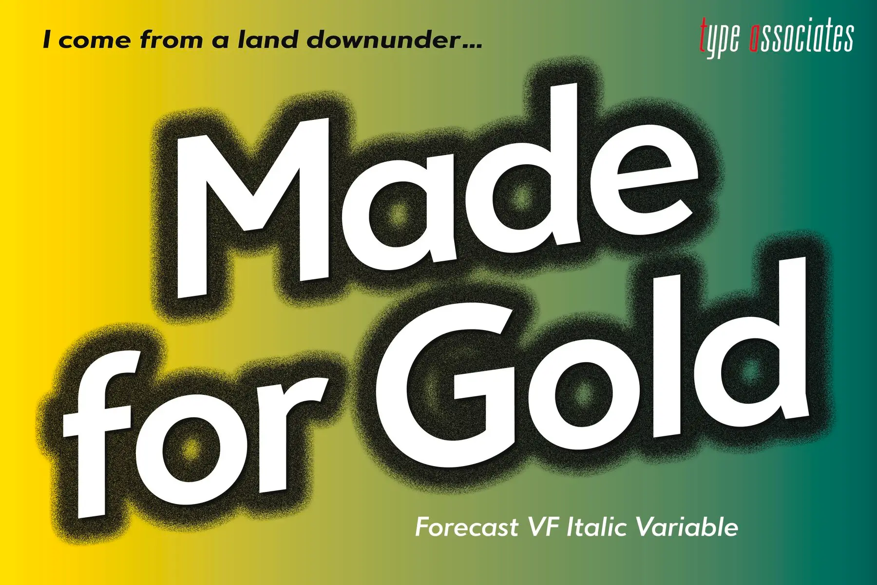 Forecast VF Font - YouWorkForThem