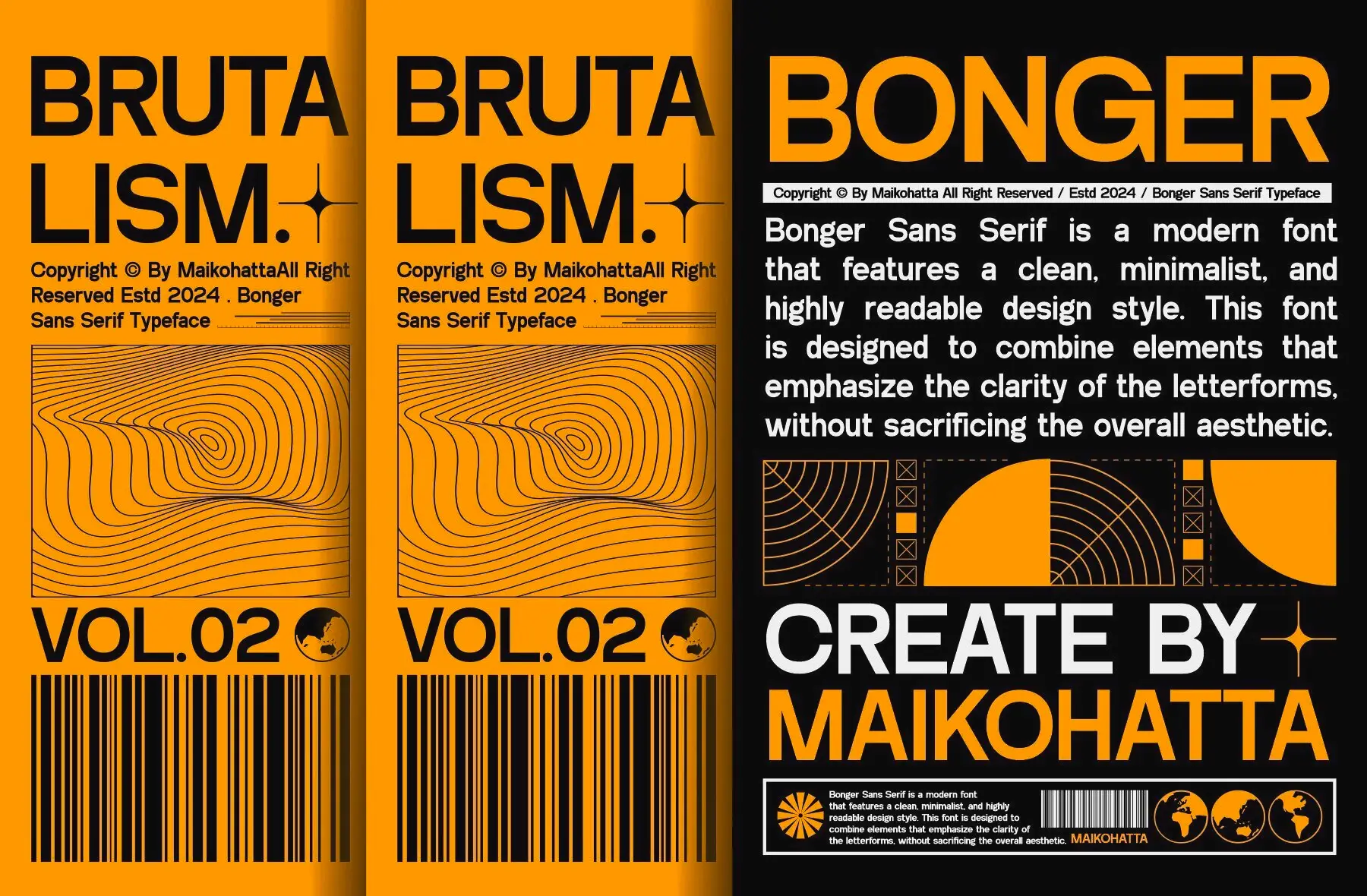 Bonger Font - YouWorkForThem