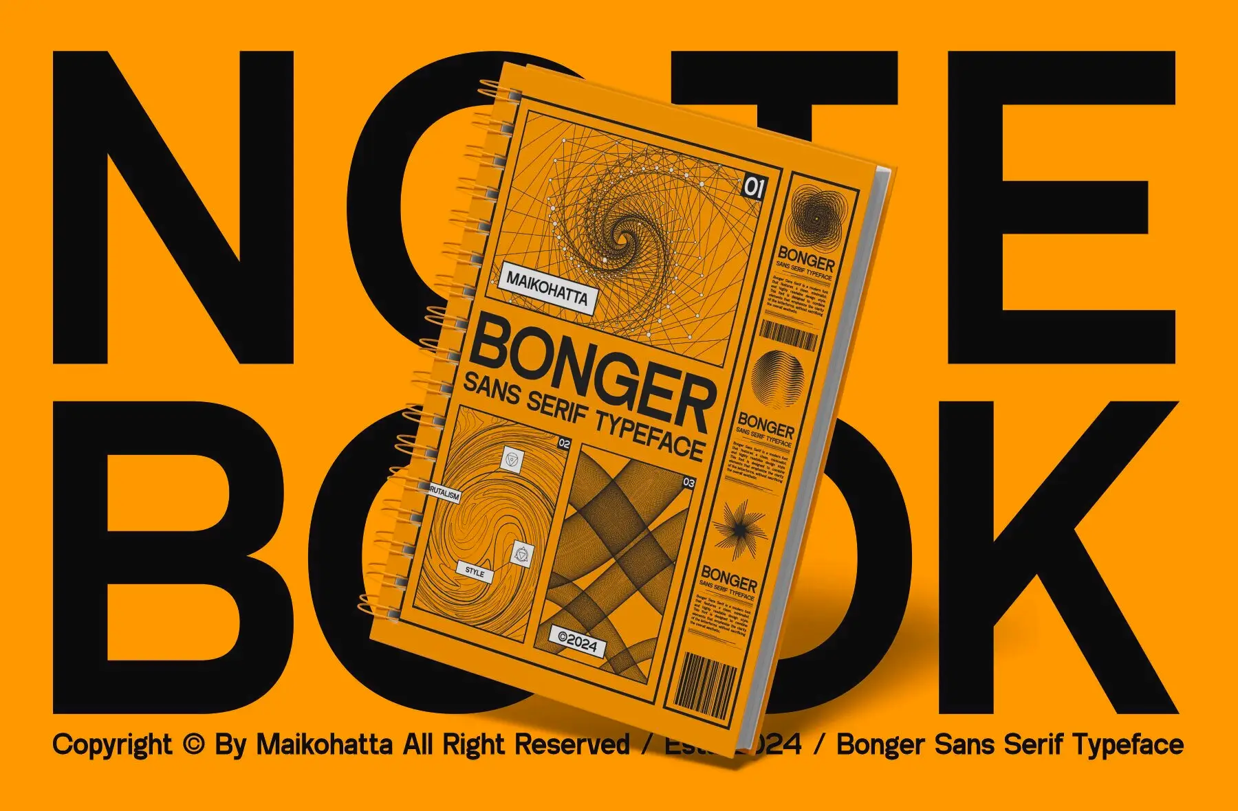 Bonger Font - YouWorkForThem