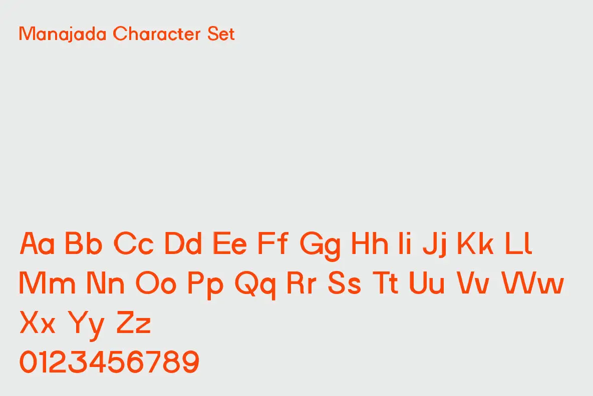 Manajada Font - YouWorkForThem