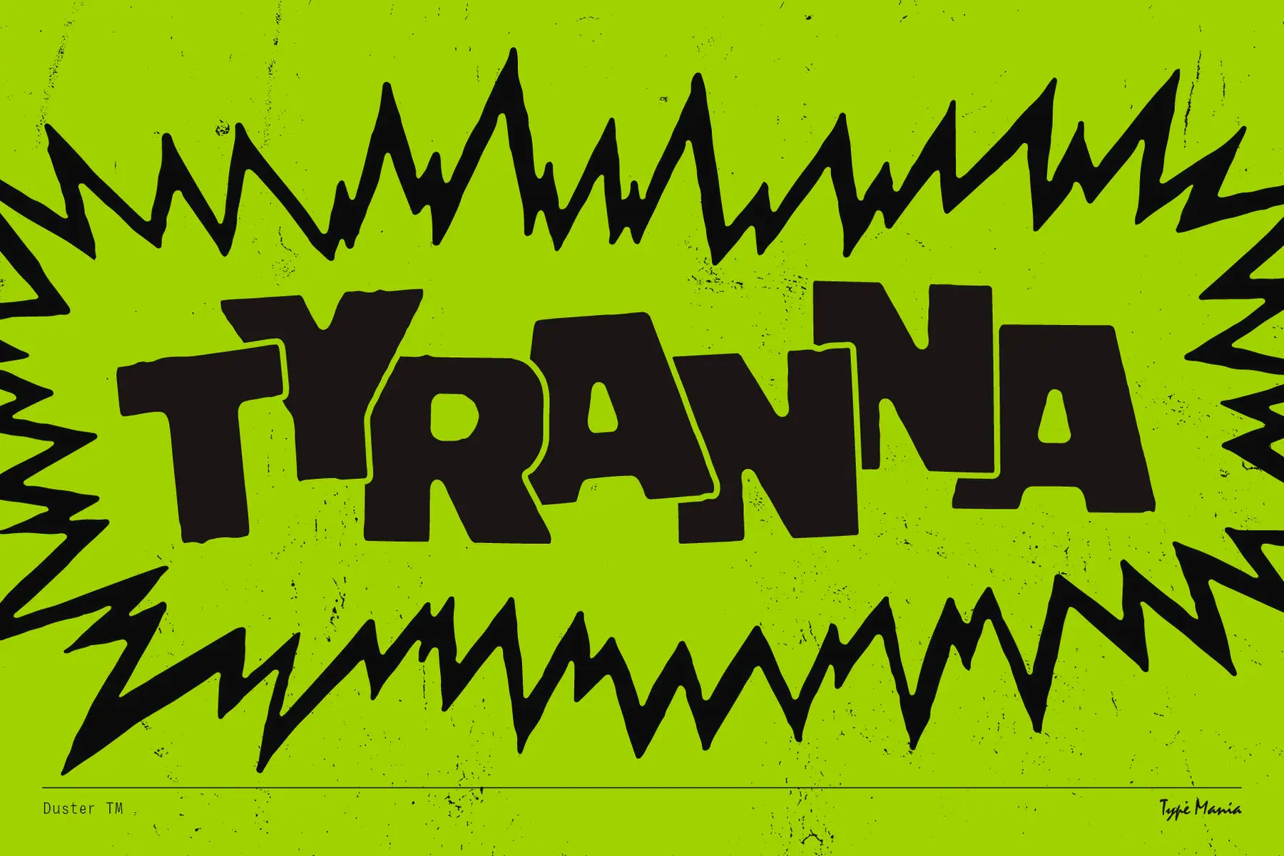 Duster TM Font - YouWorkForThem