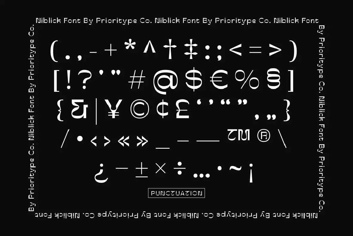 Niblick Font - YouWorkForThem