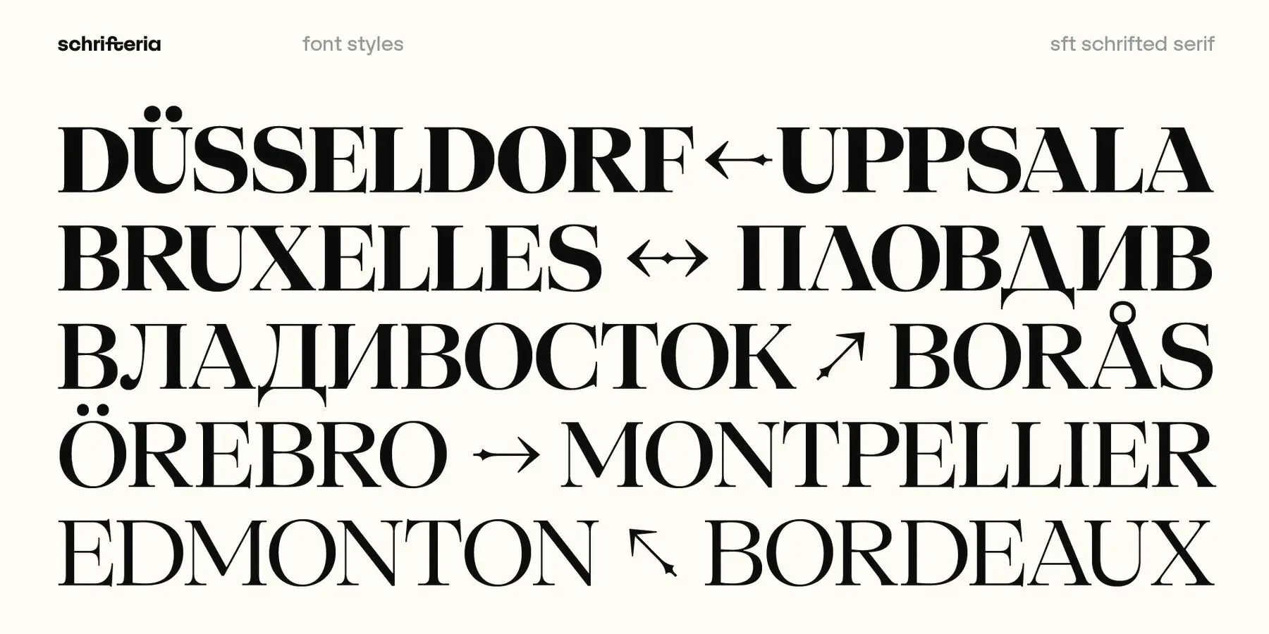 SFT Schrifted Serif Font - YouWorkForThem