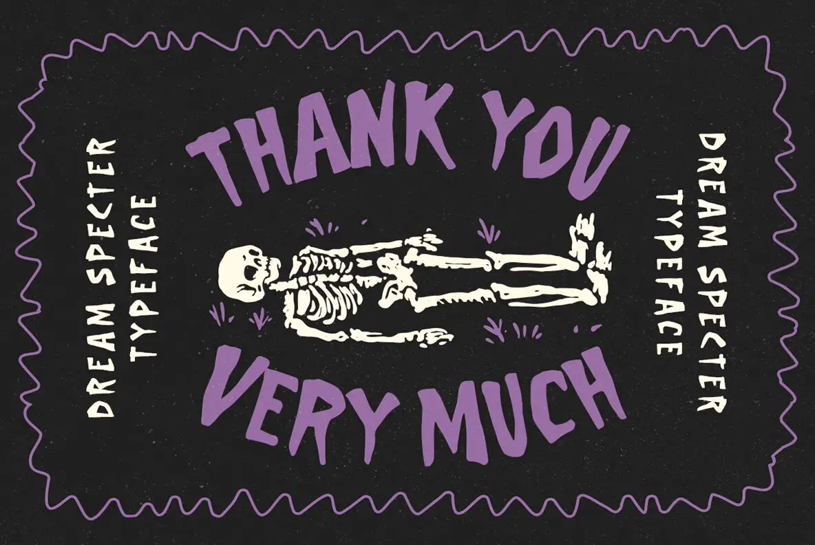 Dream Specter Font - YouWorkForThem