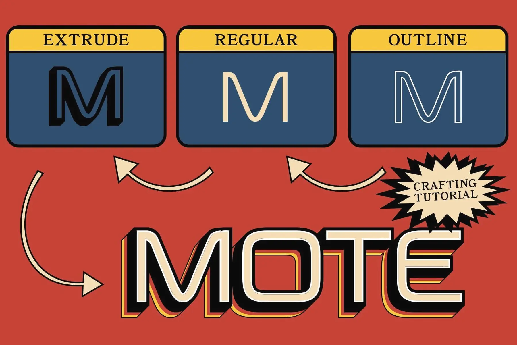 Megatrans 3D Font - YouWorkForThem