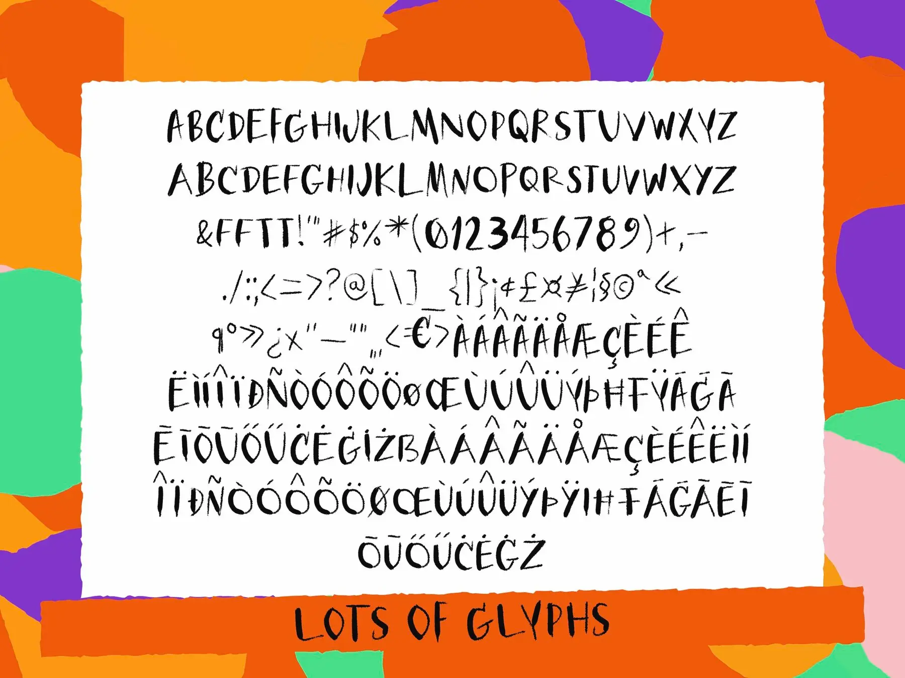 Grouchy Marks Font - YouWorkForThem