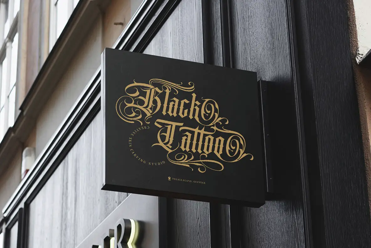 Black Famous Font - YouWorkForThem