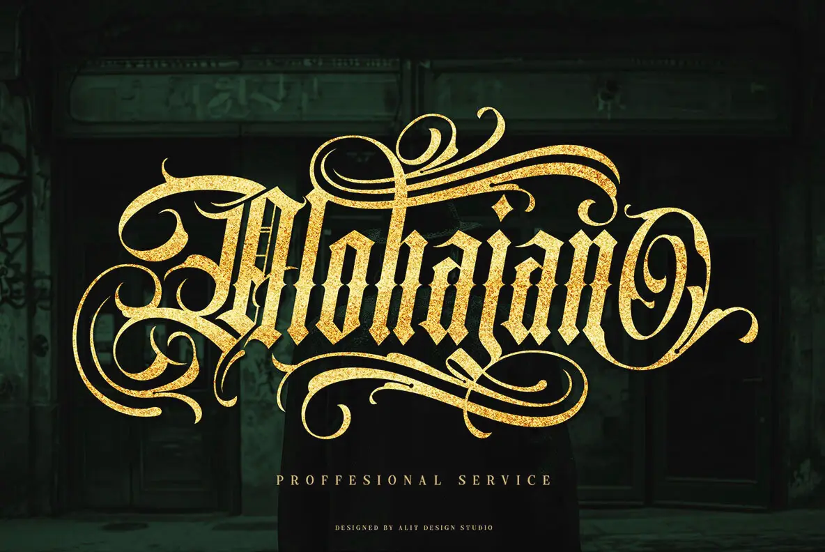 Black Famous Font - YouWorkForThem