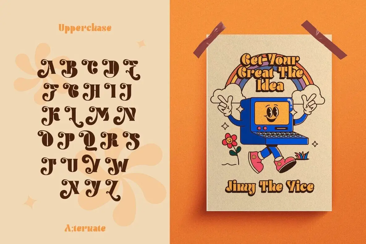Broda Font - YouWorkForThem