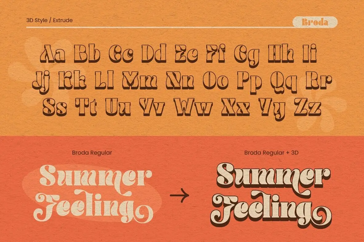 Broda Font - YouWorkForThem