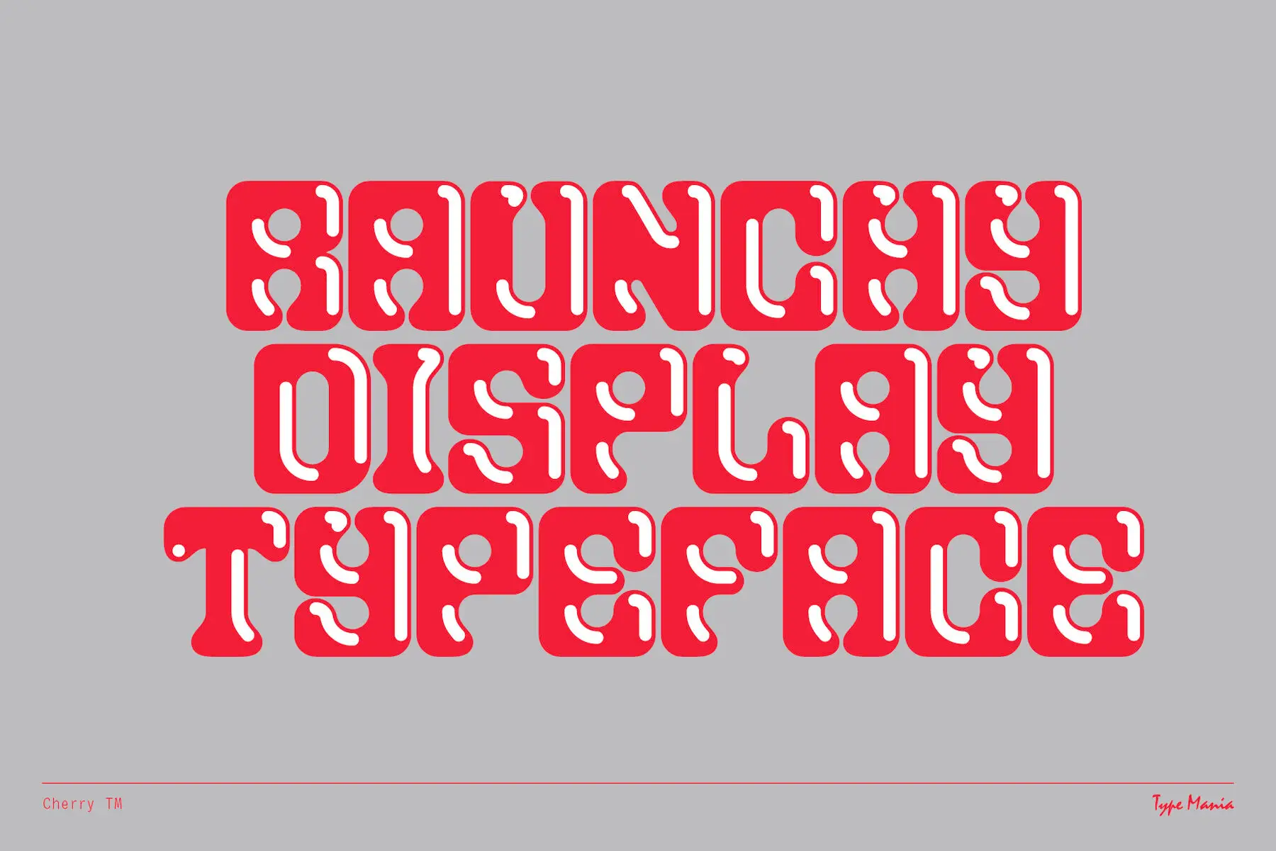 Cherry TM Font - YouWorkForThem