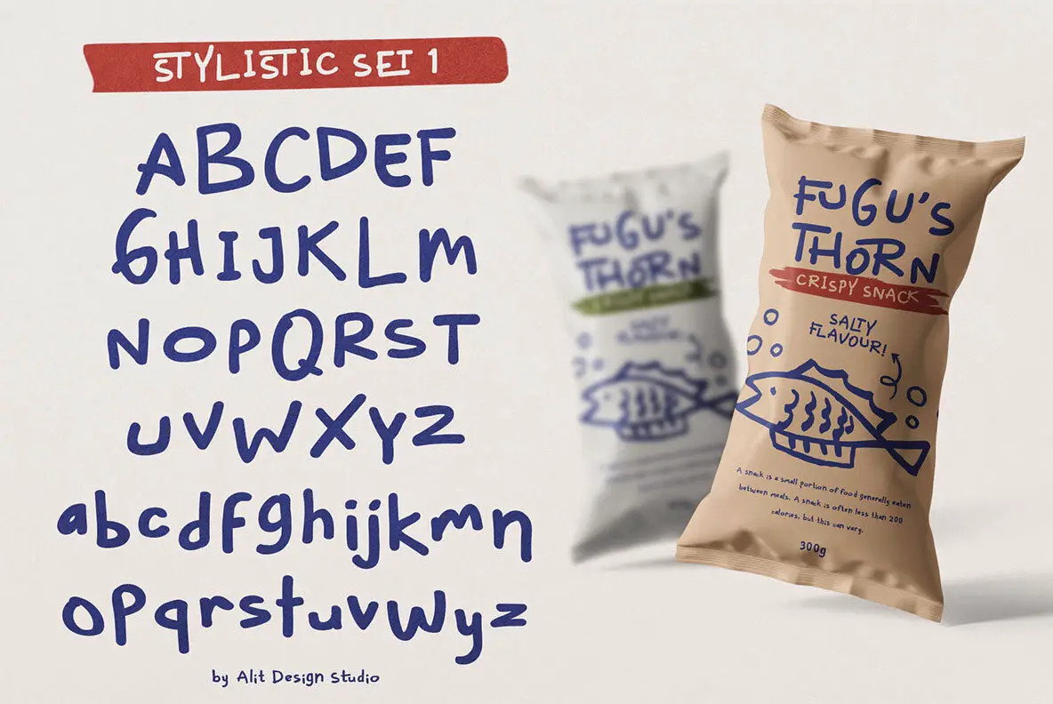 Lobster Fugu Font - YouWorkForThem