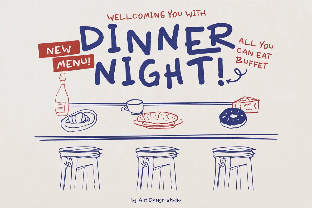 Lobster Fugu Font - YouWorkForThem