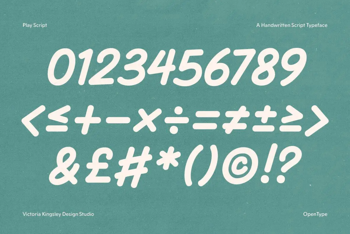 Play Script Font - YouWorkForThem