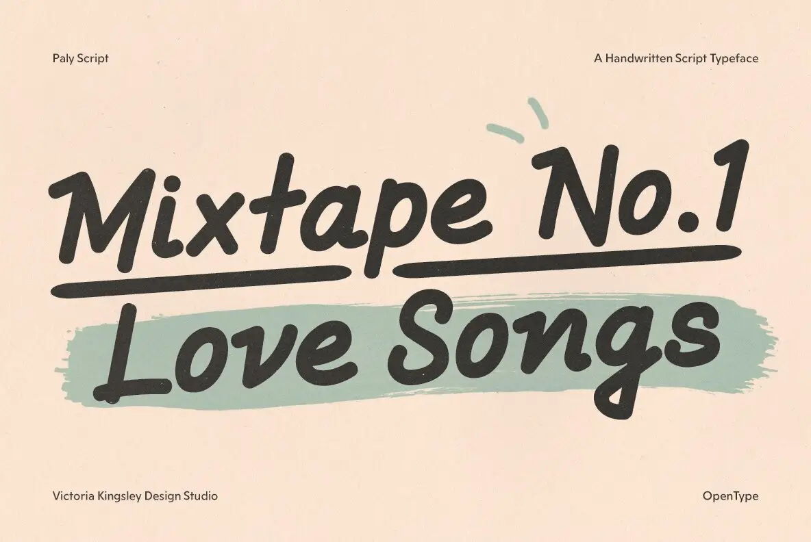 Play Script Font - YouWorkForThem