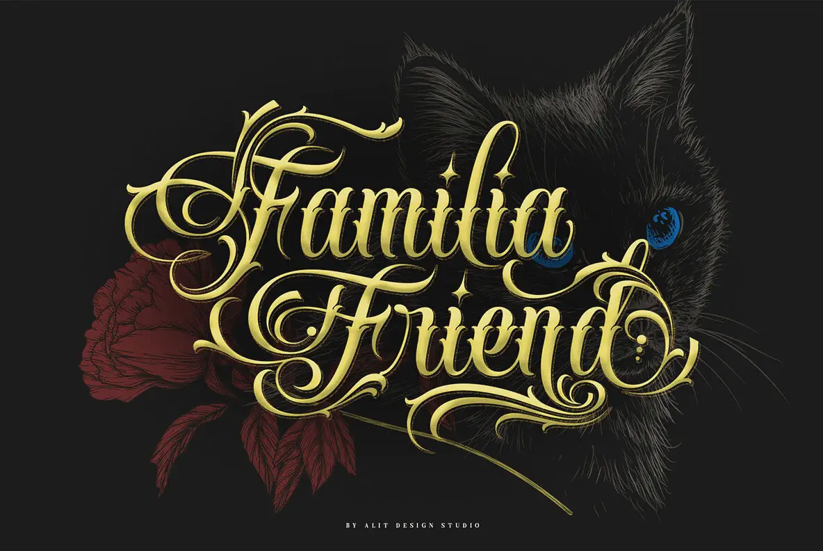 Handrid Familia Font - YouWorkForThem