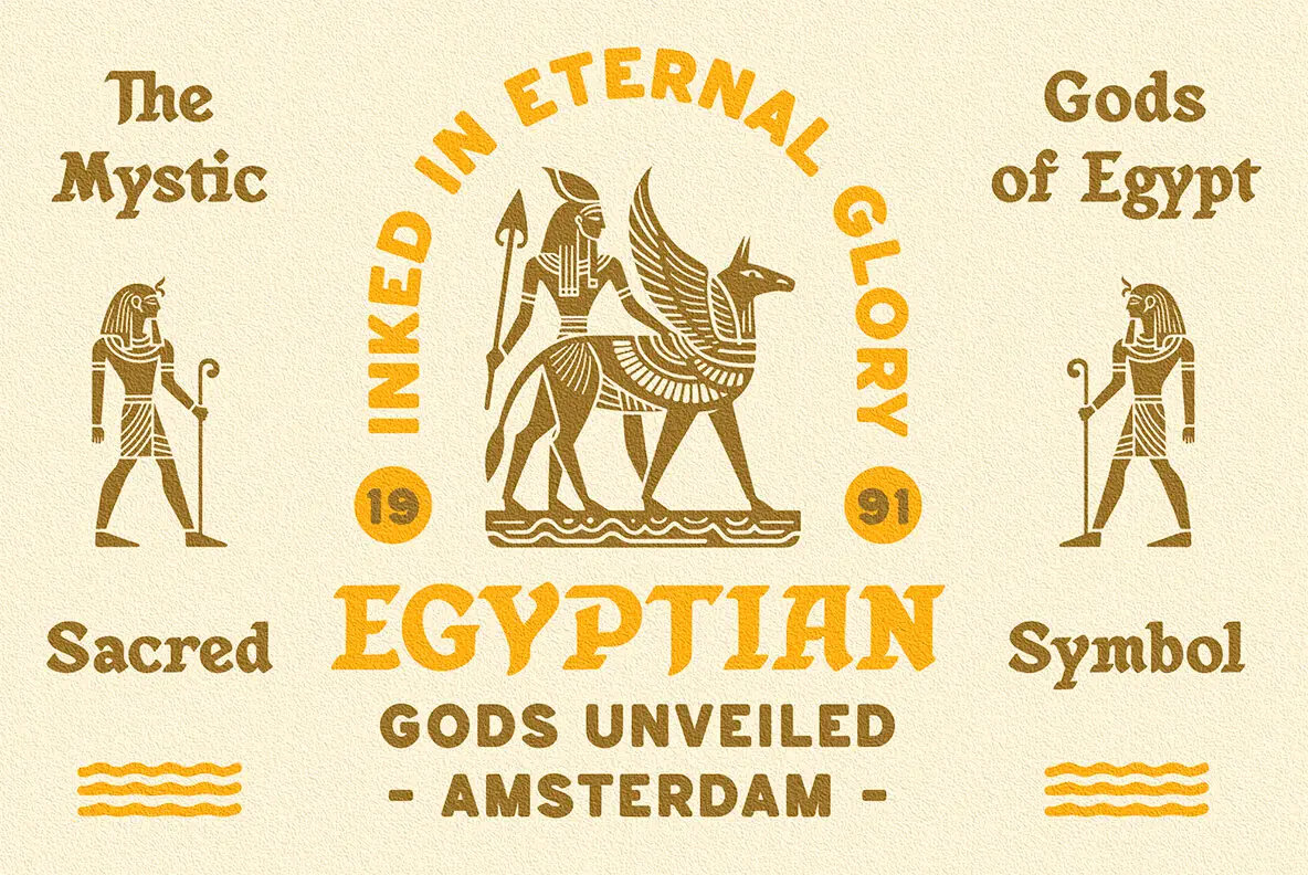 Anubis Mythical Font - YouWorkForThem