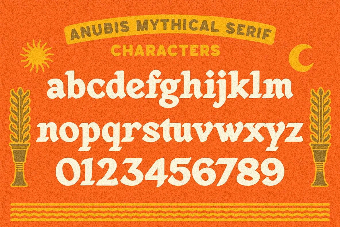 Anubis Mythical Font - YouWorkForThem