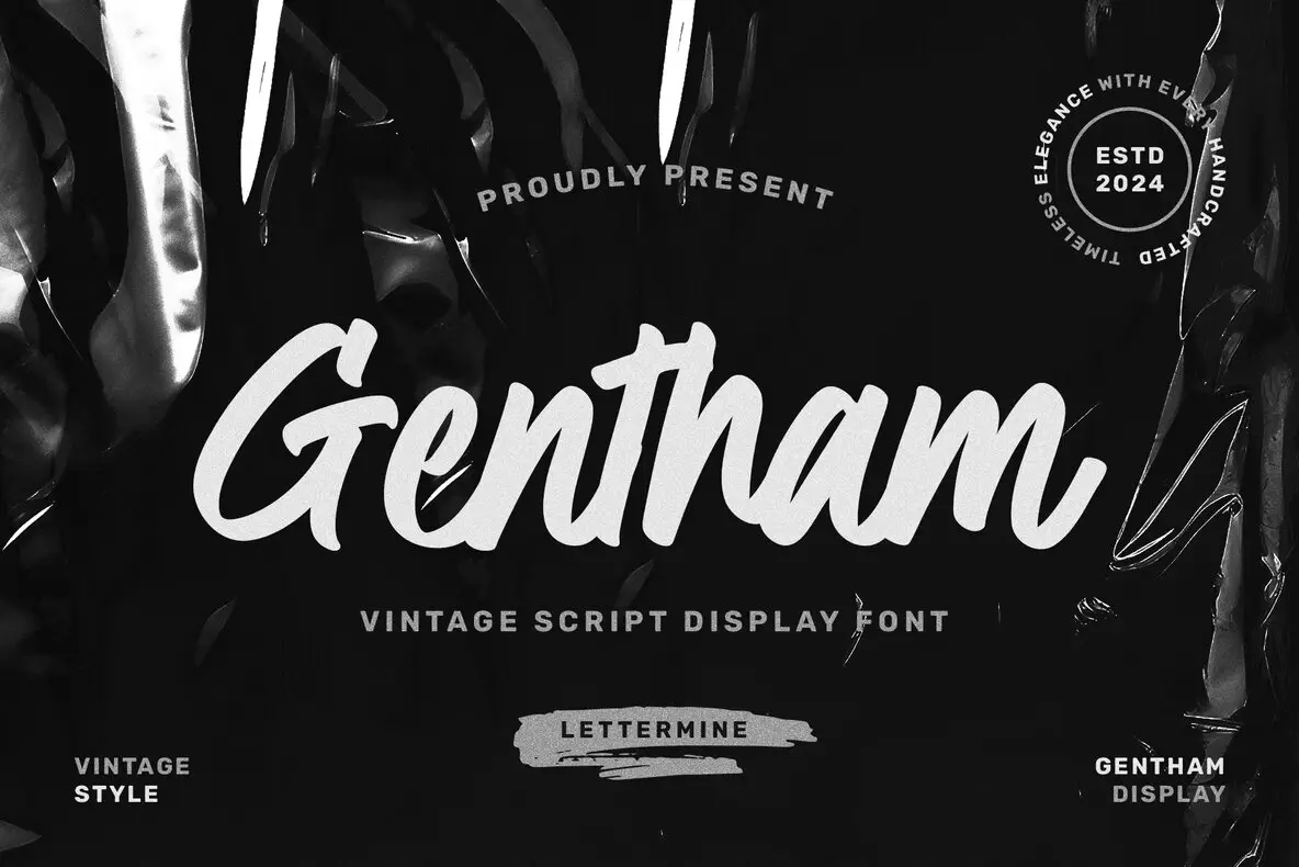 Gentham Font - YouWorkForThem