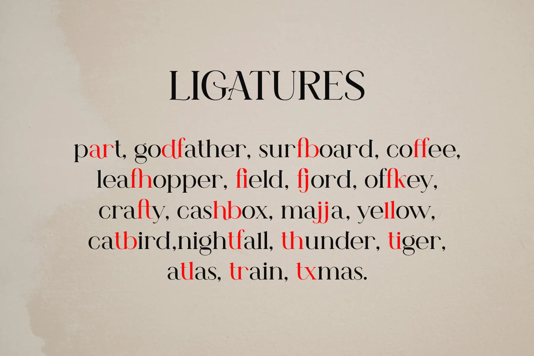 The Charismatic Font - YouWorkForThem