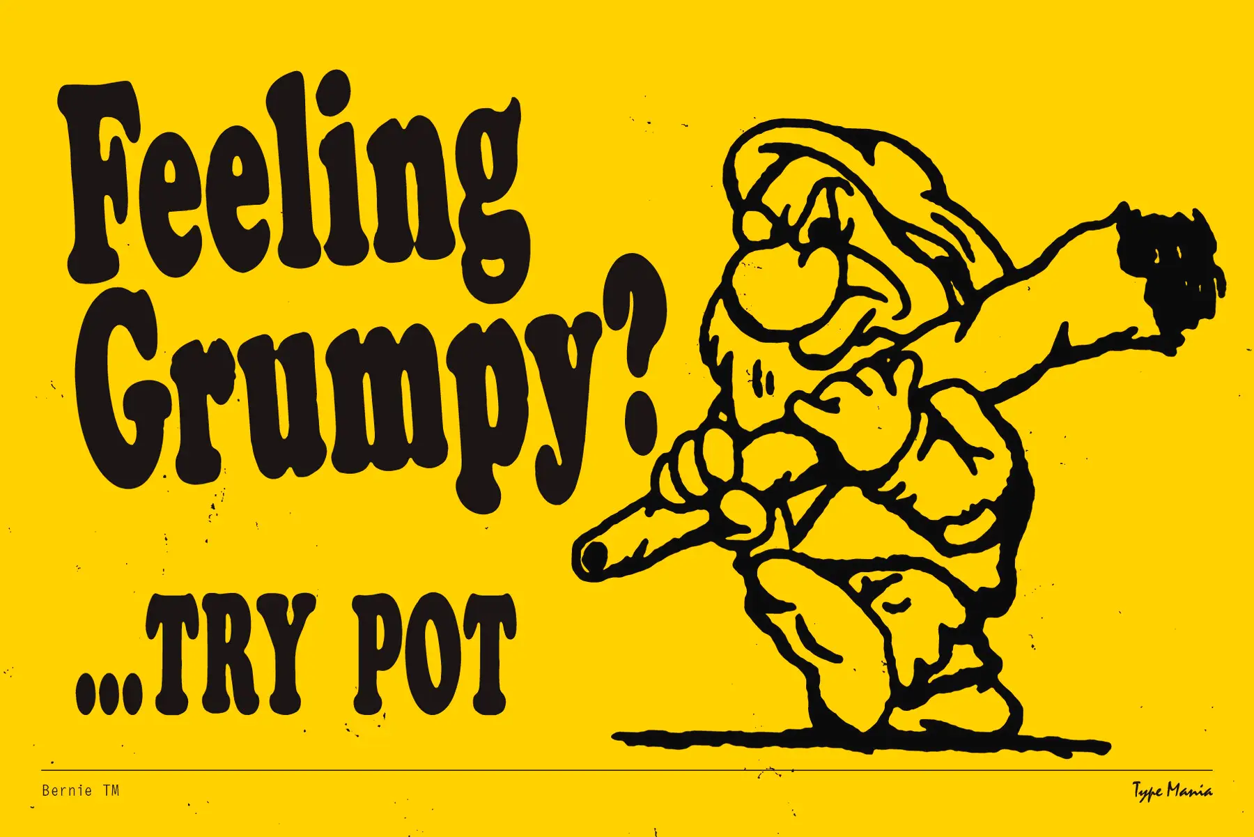 Bernie TM Font - YouWorkForThem