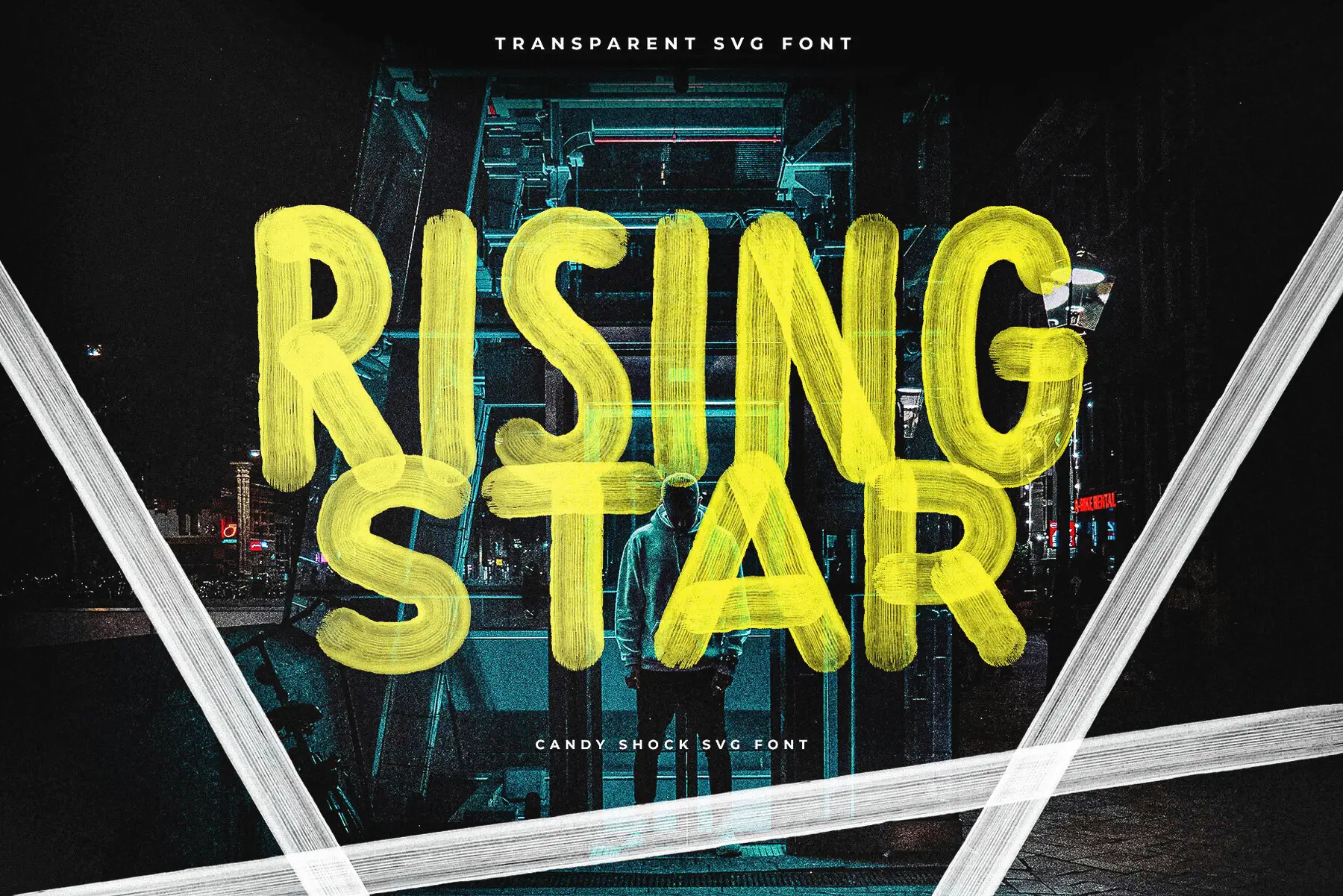 Candy Shock SVG Font - YouWorkForThem